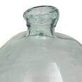 DecMode 13" Spanish Blue Recycled Glass Vase - Walmart.com