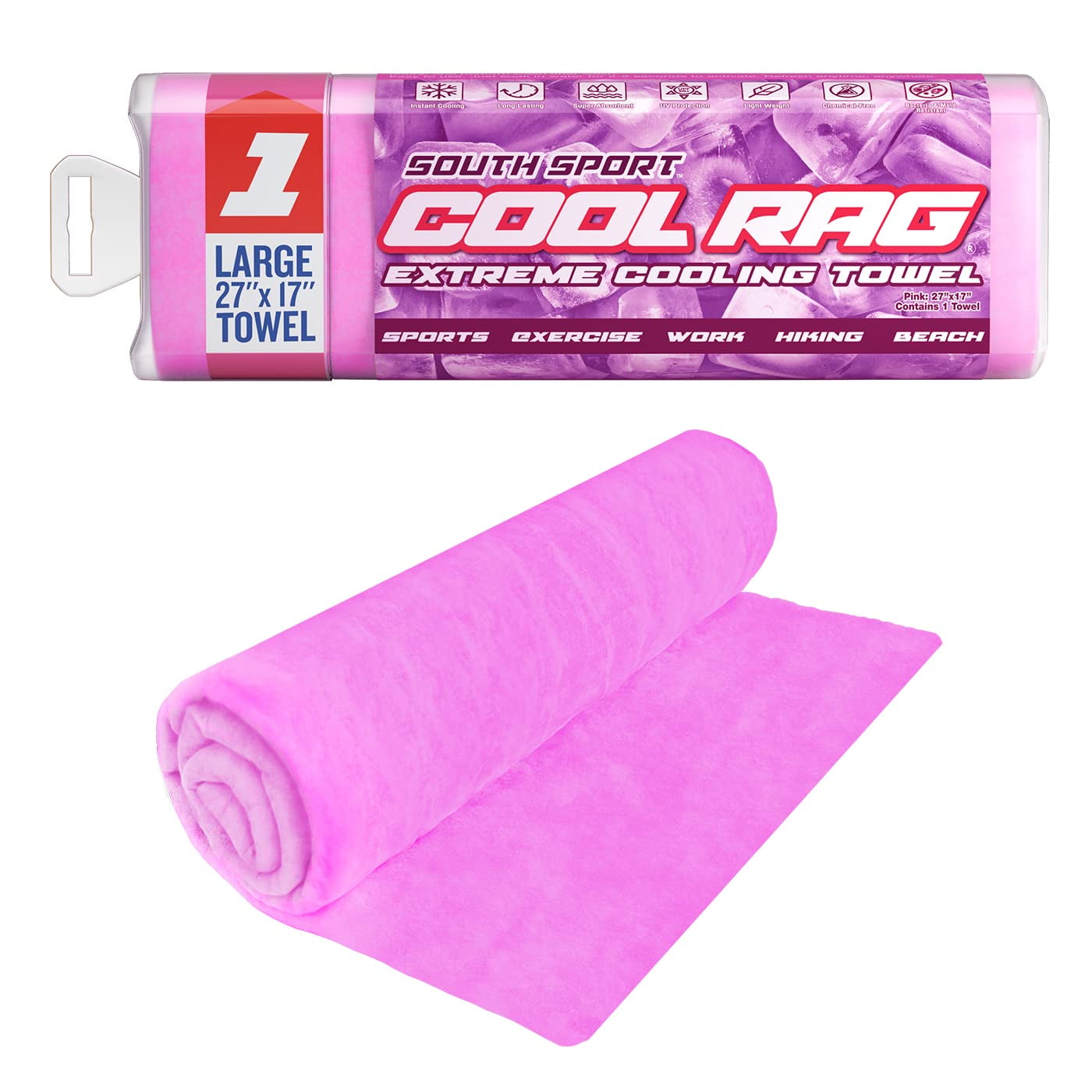 Cool Rag Extreme Cooling Towel for Heat Relief - PVA Cooling Towel for ...