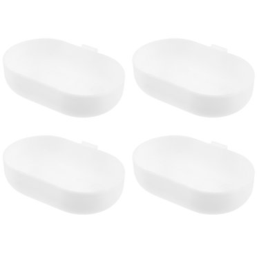 LINASHI Transparent Bird Bath Box Bird Cage Accessory Supplies Bathing ...