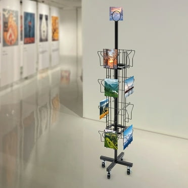 Greeting Card Racks with (24) 5 x 7 Pockets for Countertop Use, 29 ...