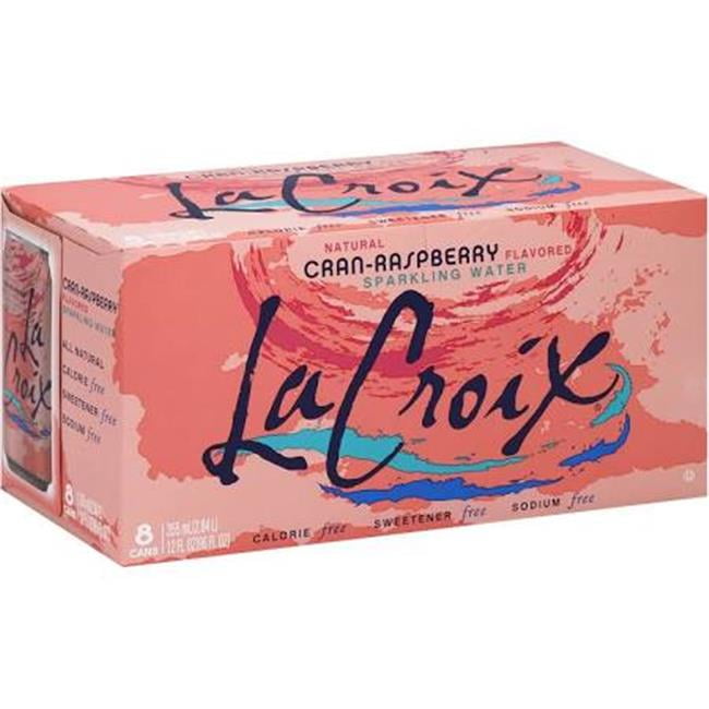 Lacroix 12 fl oz Cran Raspberry Sparkling Water - Walmart.com