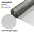 Uxcell Stainless Steel Mesh Screen Wire Mesh for Ventilation Home 39.4 ...