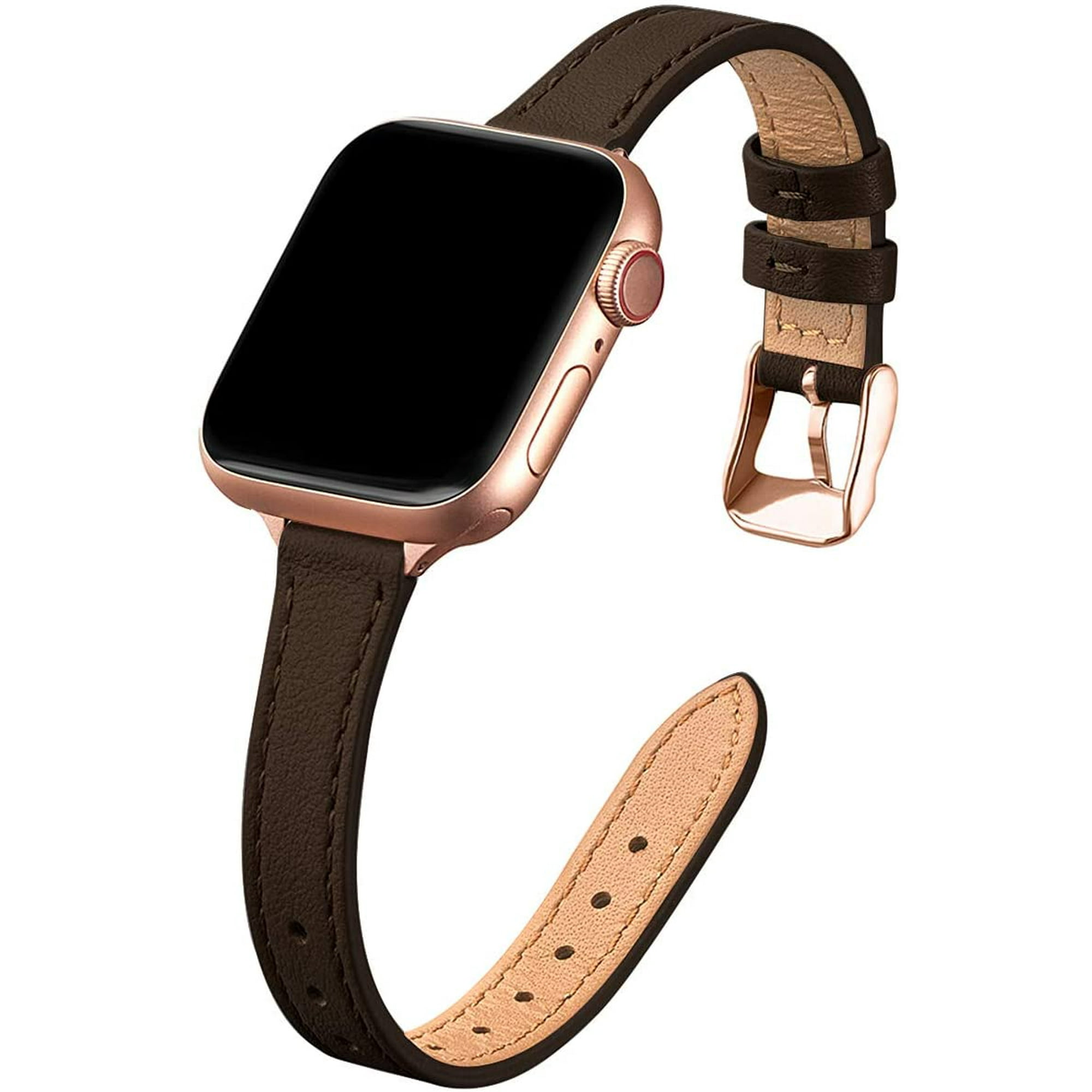Click here for Geecy Slim Leather Bands Compatible With Watch Ban... prices