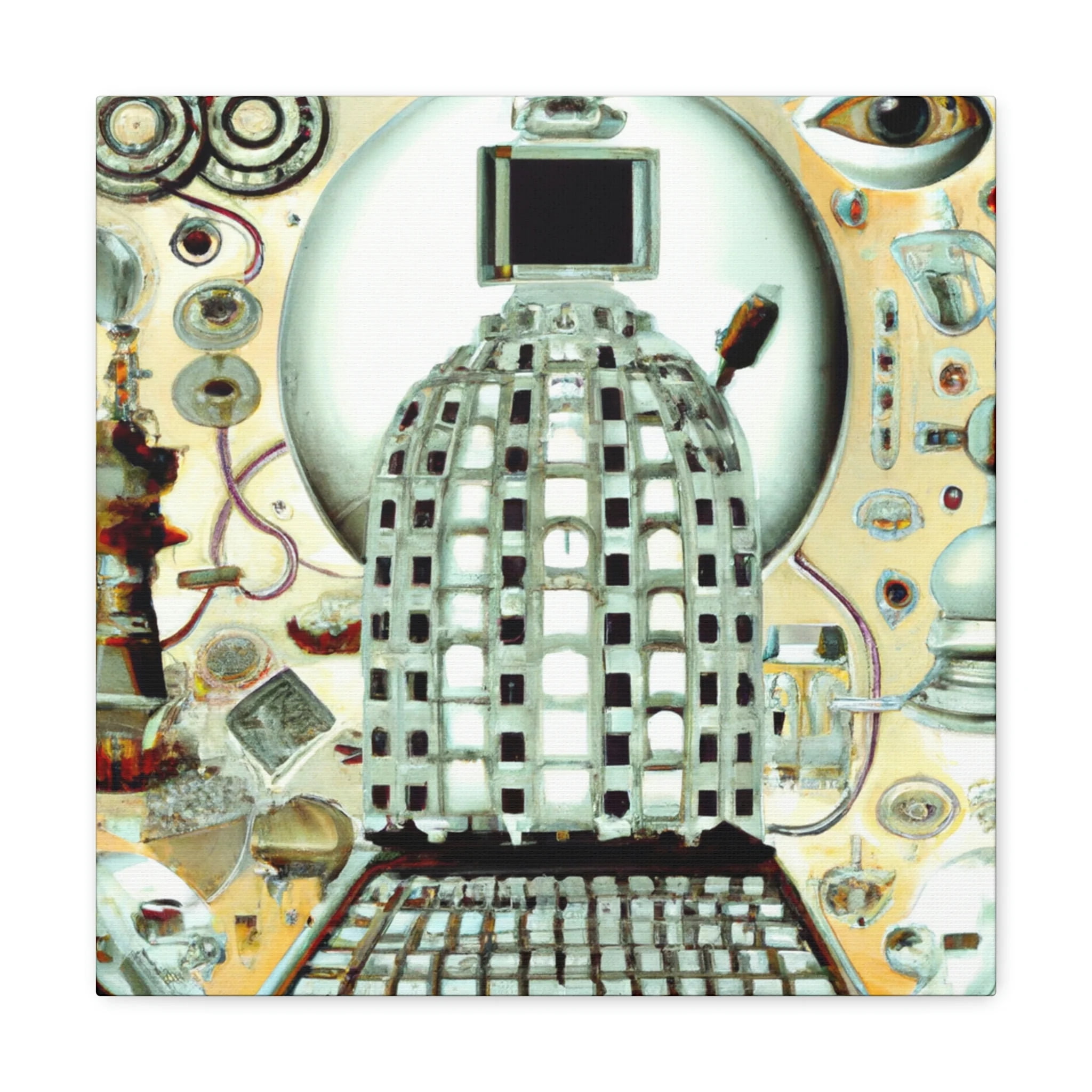 Cyber Guardians Assemble - Canvas - Walmart.com