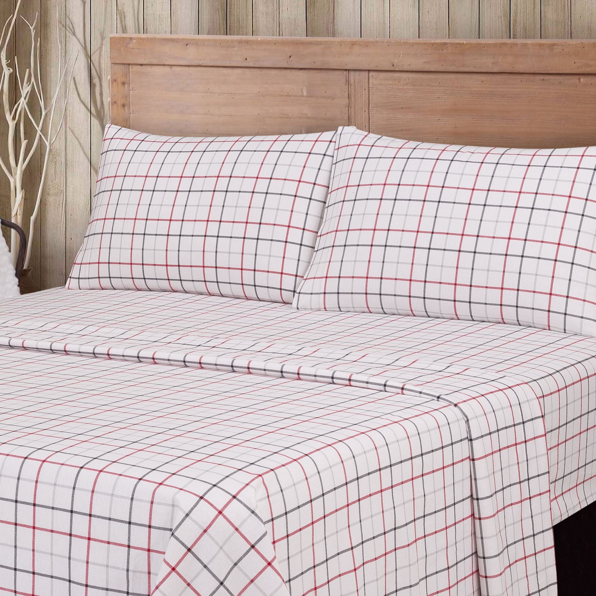 Mainstays Traditional and Contemporary and Rustic 81 Thread Count White ...