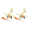 REACHISE 2 Sets Hand Catapult Airplane Self Assembly Airplane Model ...