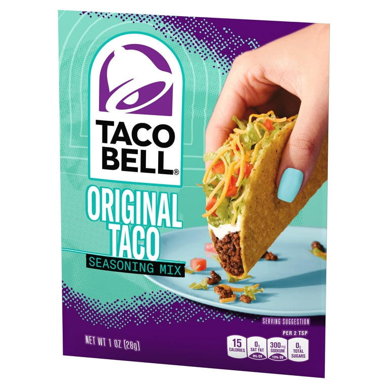 Taco Bell Original Taco Seasoning Mix (1 Oz Packets (Pack, 53% OFF