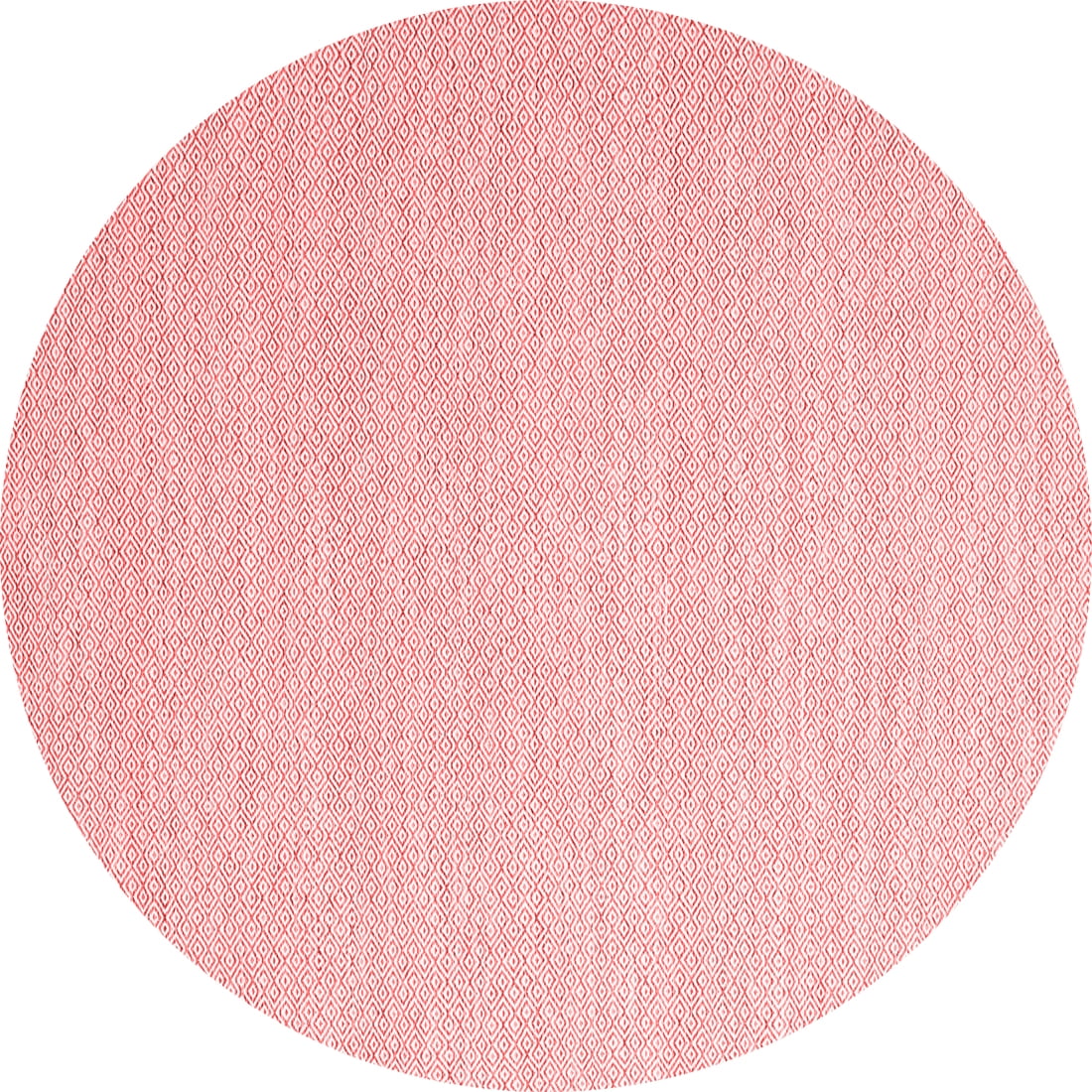 Ahgly Company Indoor Round Solid Red Modern Area Rugs, 4' Round ...