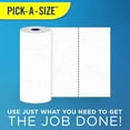 Sparkle Pick-A-Size White Paper Towels, 24 Double Rolls = 48 Regular ...