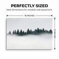 XaaKee Canvas Prints Wall Art Calm Forest Atmospheric Landscape Art ...