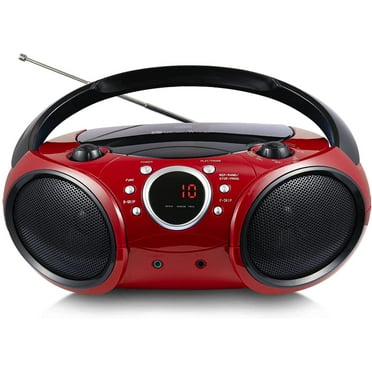 TechPlay Monster 1980S-Style Boom Box CD Player, Cassette Player ...