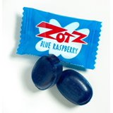 Zotz Fizz Power Candy Blue Raspberry - Fruit Flavored Hard Candy with a ...