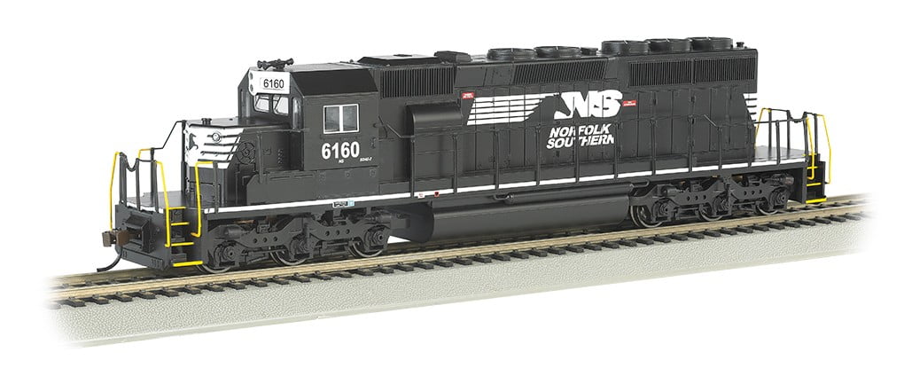 HO EMD SD40-2 Diesel Locomotive Norfolk Southern #6160 Thoroughbred - Walmart.com