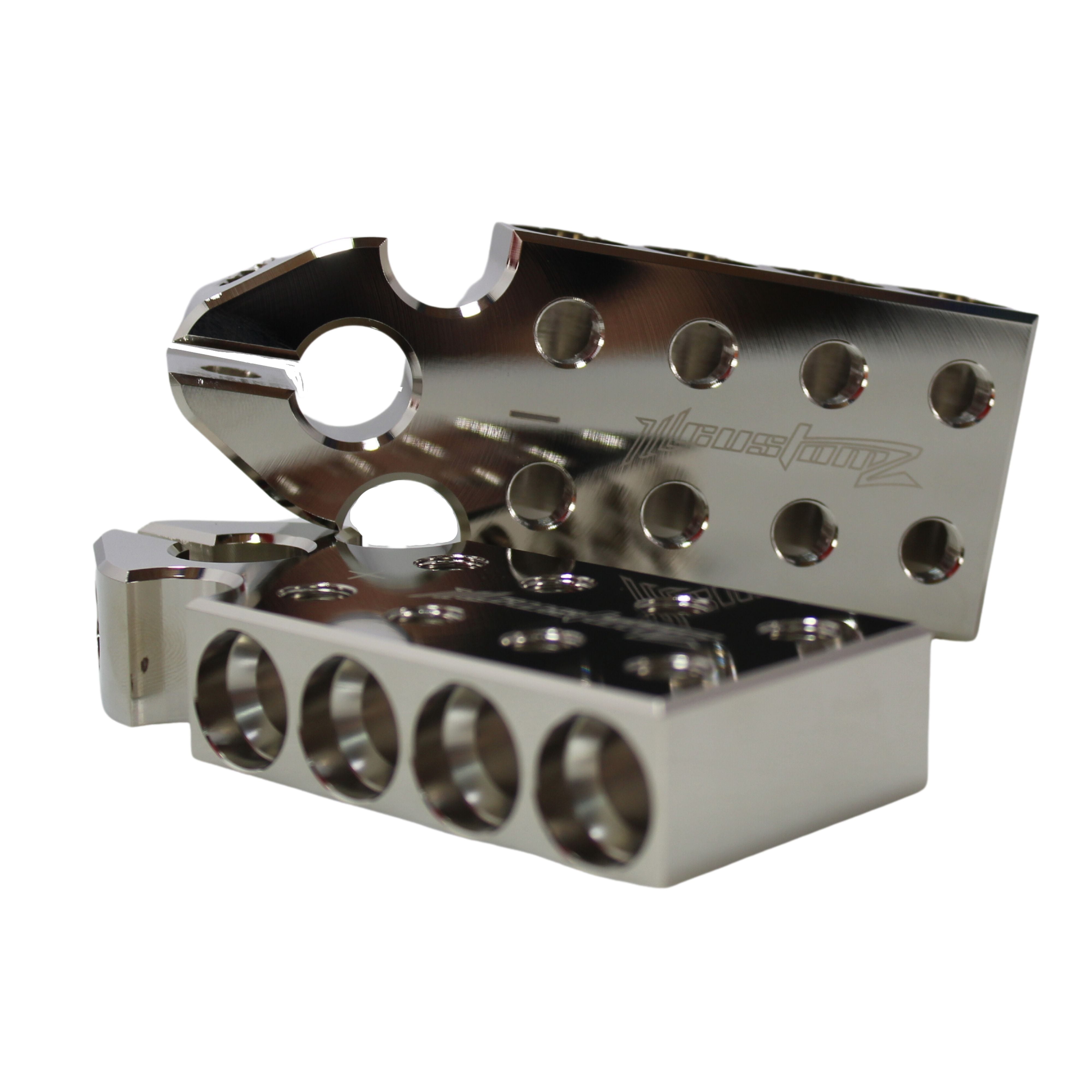 ILL Customz 8 Input Style SAE Aluminum Battery Terminals (Pair) LC-8 ...