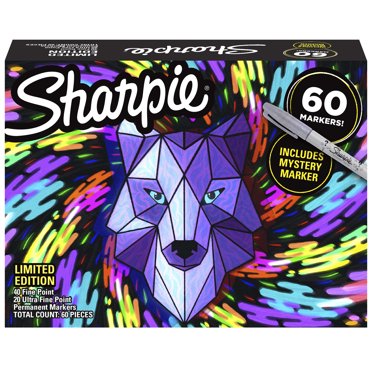 Sharpie Permanent Markers, Ultra Fine Point, Cosmic Color, Limited ...