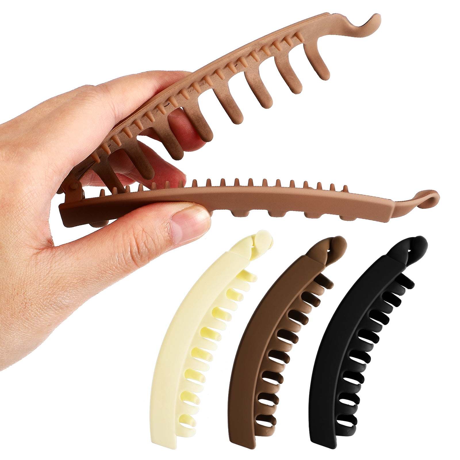 Click here for Shisuyan 4 Pcs Banana Hair Clips Hair Clips Ponyta... prices