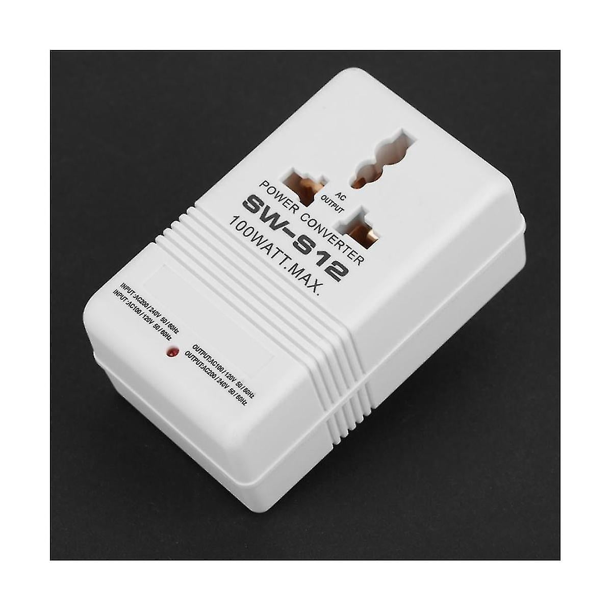 Sw-s12 100w 110v/120v a 220v/240v convertidor de transformador de ...