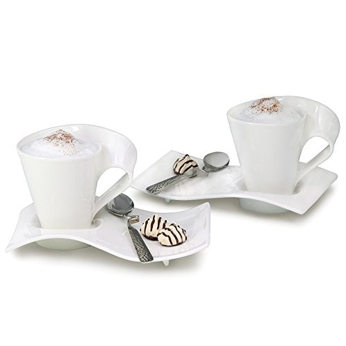 Click here for Villeroy & Boch New Wave Caffe Mugs  Set Of 2 11-3... prices