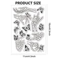 1Sheet PVC Plastic Clear Stamps for DIY Scrapbooking Photo Album ...
