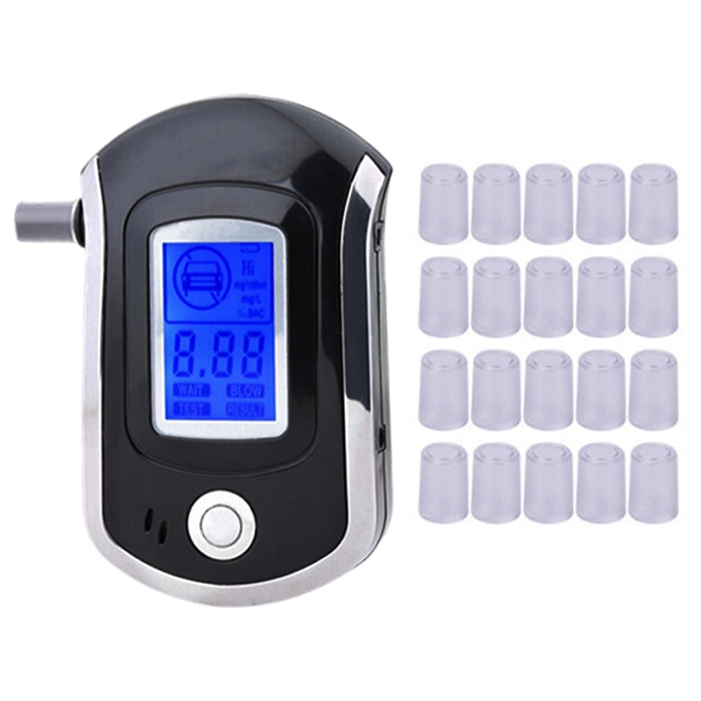 Alcoholímetro Digital Electrónico Pantalla LCD Alta Precisión para Uso ...