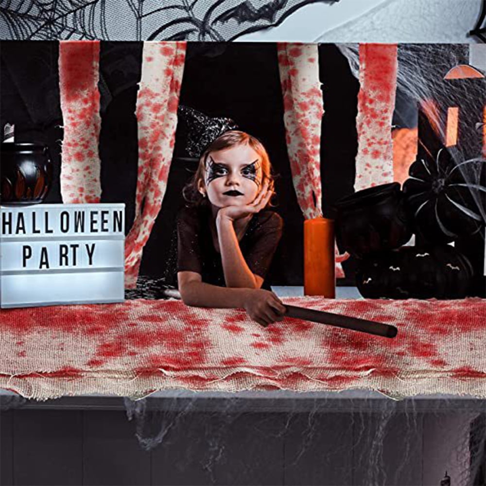 Warning Line Blood Gauze Decorations Bloody Scary Cloth Bandage for ...