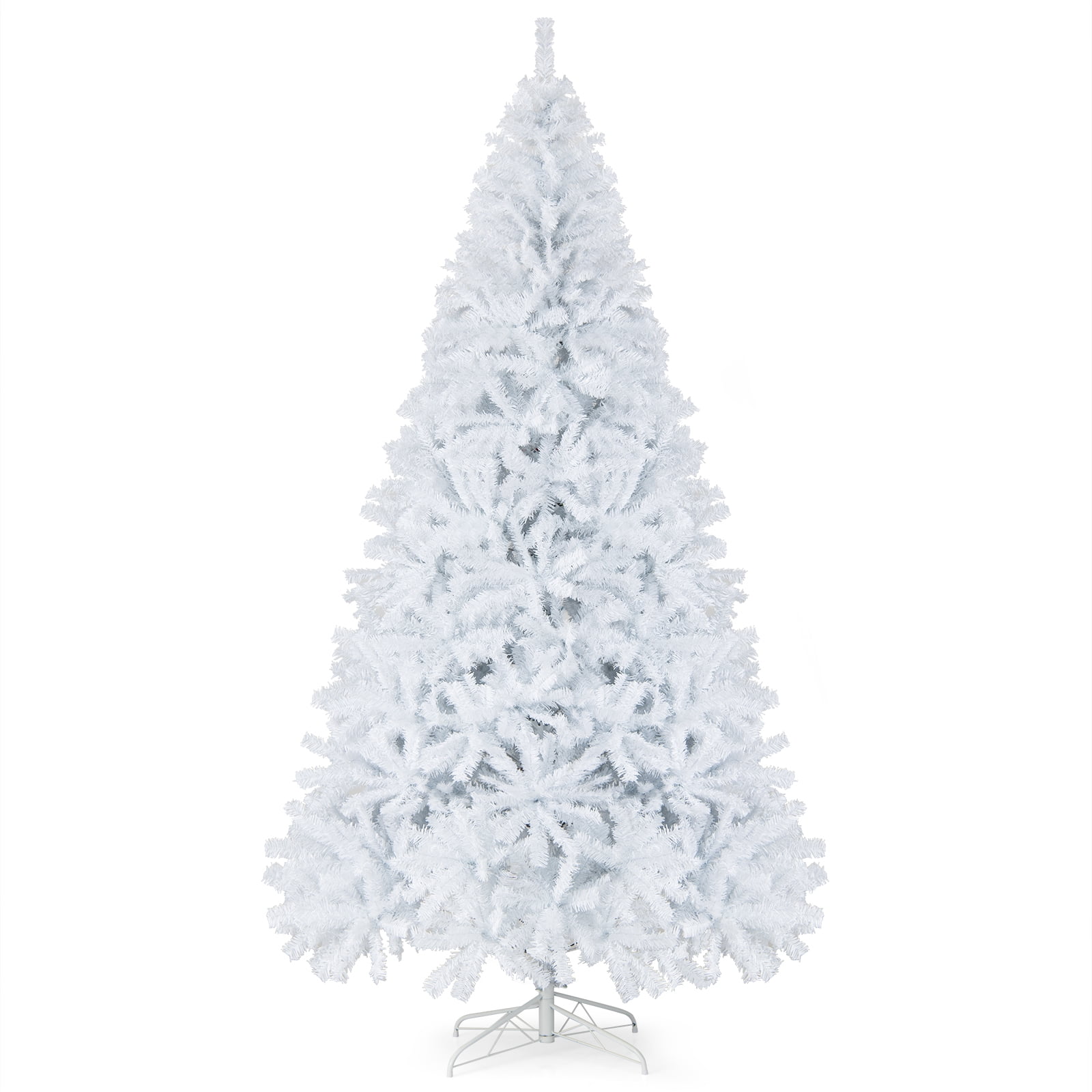 Click here for Gymax 9ft White Christmas Tree Classic Pine Tree P... prices