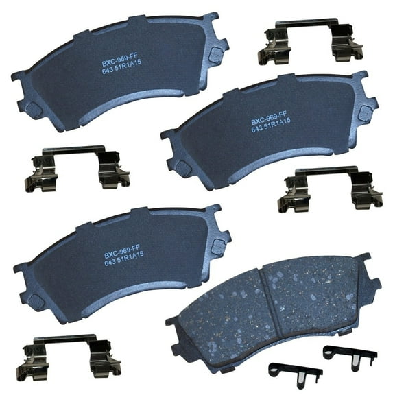 Bendix Brakes Disc Brake Pad Set Fits select: 2013-2019 NISSAN ...