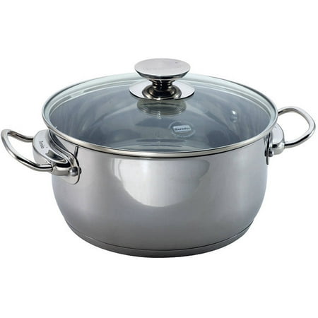 Berndes Cucinare Induction Stainless Steel Stock Pot, 11.5"/9 qt with ...