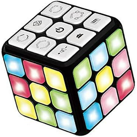 4-in-1 Flashing Cube Electronic Memory & Brain Game Handheld Game For ...