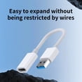 Tibvox USB3.0 to USB Type C Converter Adapter Cable 5Gbps Fast Speed ...