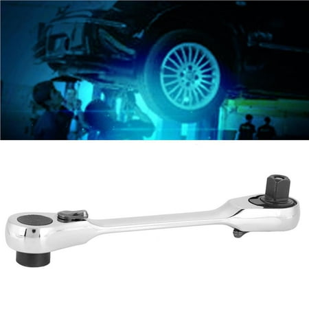 72 Teeth Hex Bit Ratchet Tool Anti-Slip Mini Ratchet Wrench Hex Handle ...