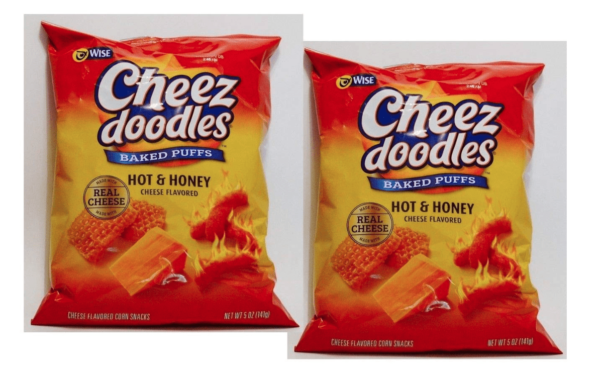 Cheez Doodles baked puffs hot and honey flavored - Walmart.com