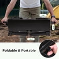Brand-Man 2 in 1 Barbecue Grill with Rotisserie Grill Kit, Portable ...