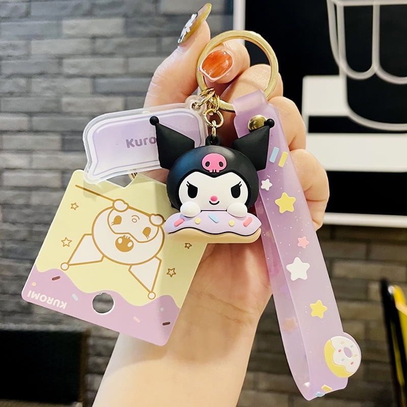 Nuevos llaveros de Hello Kitty lindo 3D creativo gatito de dibujos ...