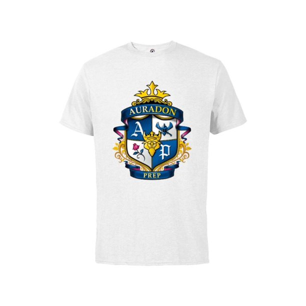 Disney Descendants Auradon Prep Crest - Short Sleeve Cotton T-Shirt for ...