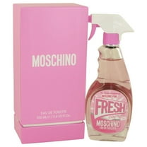 Moschino Fresh Pink Couture Eau de Toilette Perfume for Women, 3.4 oz ...