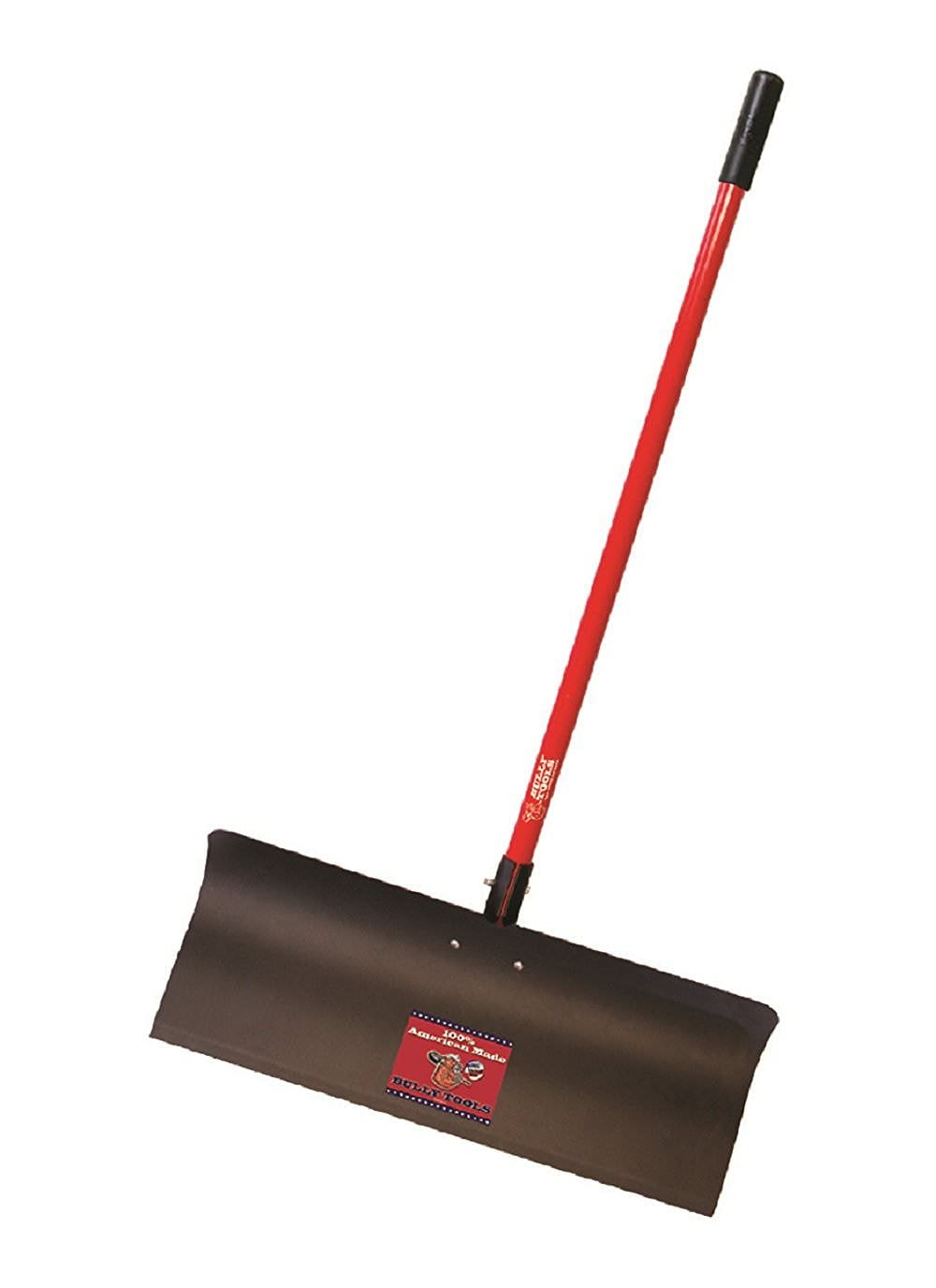 Bully Tools 92818 Steel Snow Pusher with Fiberglass Long Handle, 30 ...