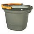 Casabella 3-Gallon All-Purpose Square Bucket, Double Spout, Orange ...