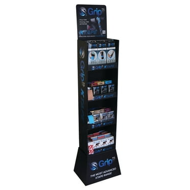 5 Tier Candy Counter Display Rack in Black - 15 W x 9 D x 21 H Inches ...