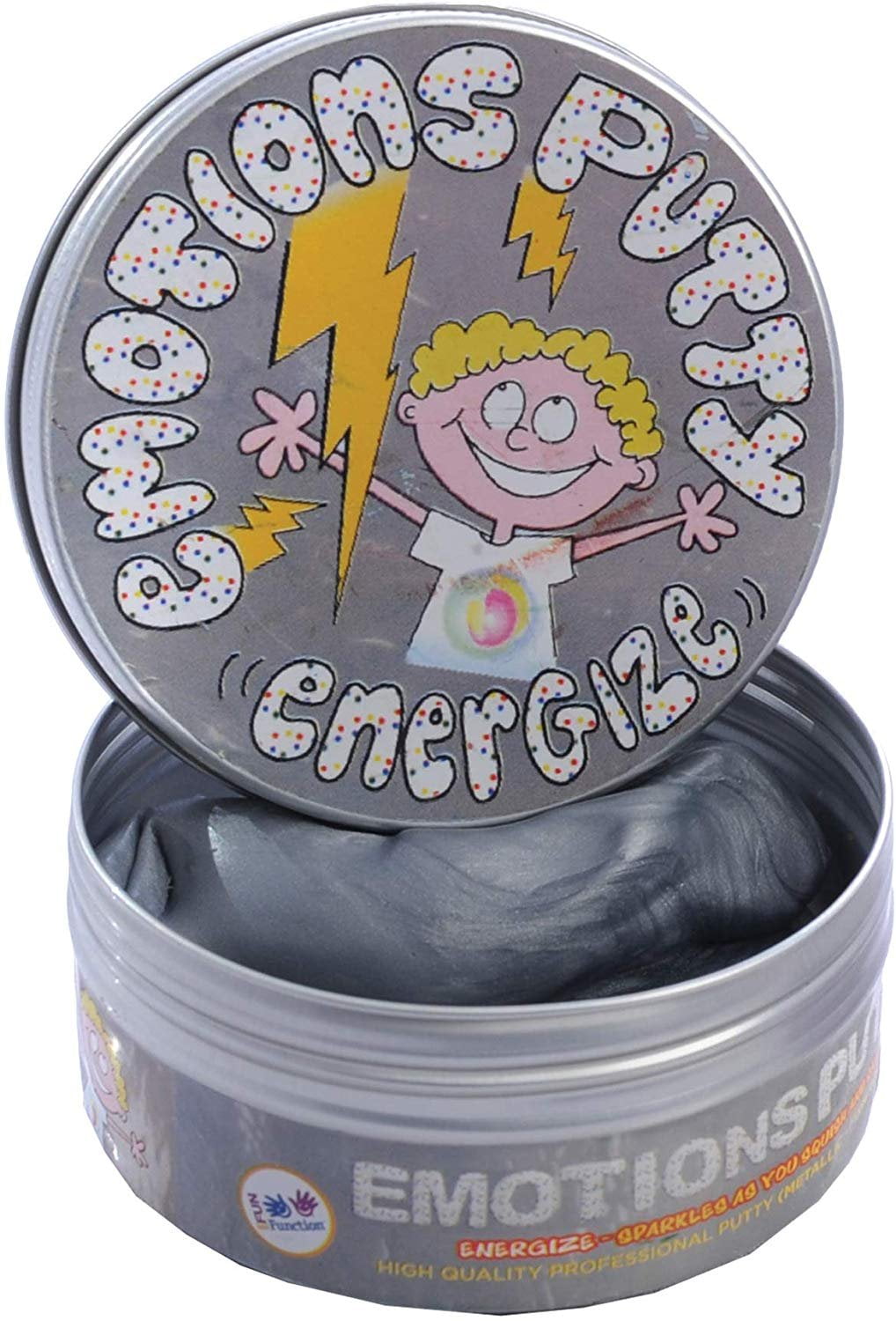 Fun and Function Glitter Putty - Non-Stick Slime - Magic Color Changing ...