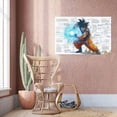Dragon Ball Z - Son Goku Kamehameha - Blueprint Technical Illustration ...