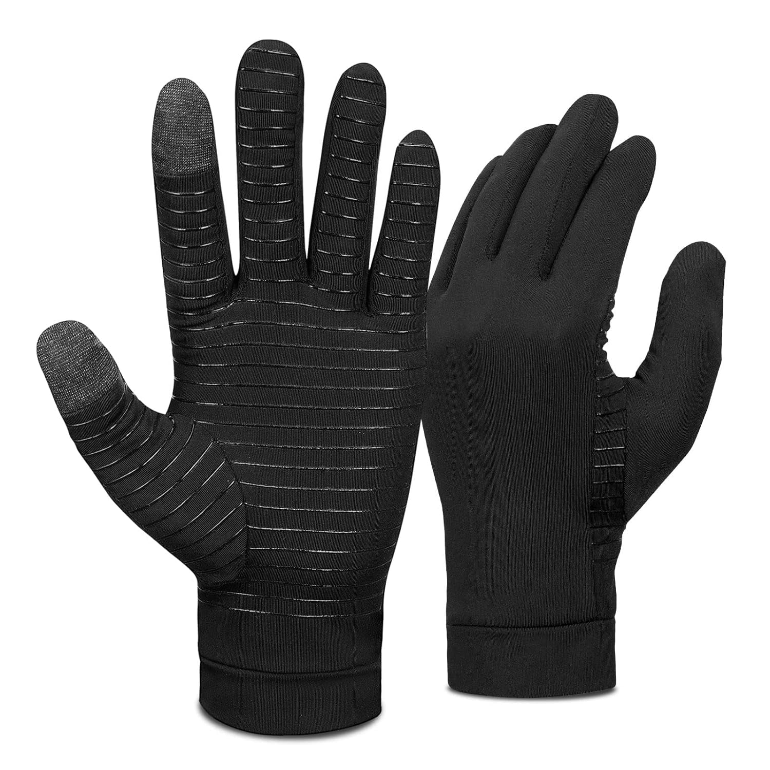 Click here for Laicaiw Copper Arthritis Gloves-Full Hand-L-Compre... prices