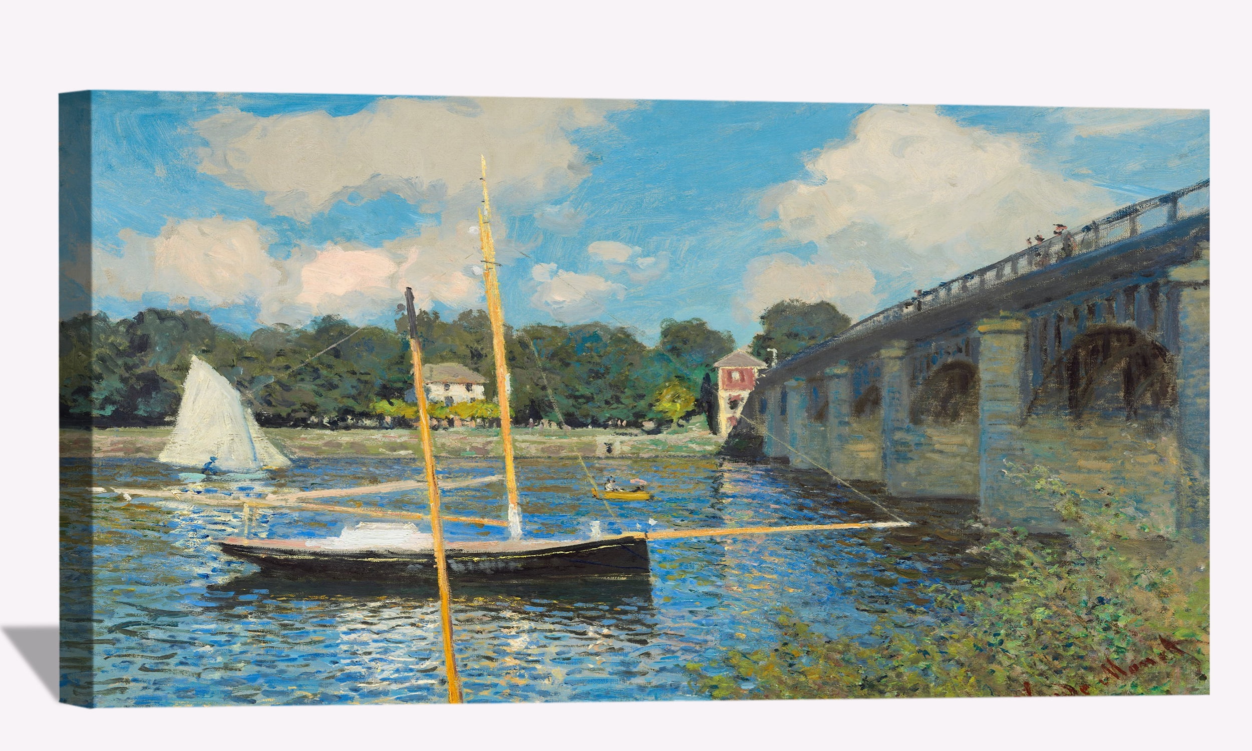 Sailboat Paintings Monet