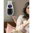 500W Mini Plug-in Wall Heater With Digital Timer - Walmart.com