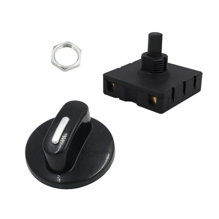 Wweixi 1/2/3/5 Efficient 4 Position 3 Speed Fan Rotary Switch Selector ...