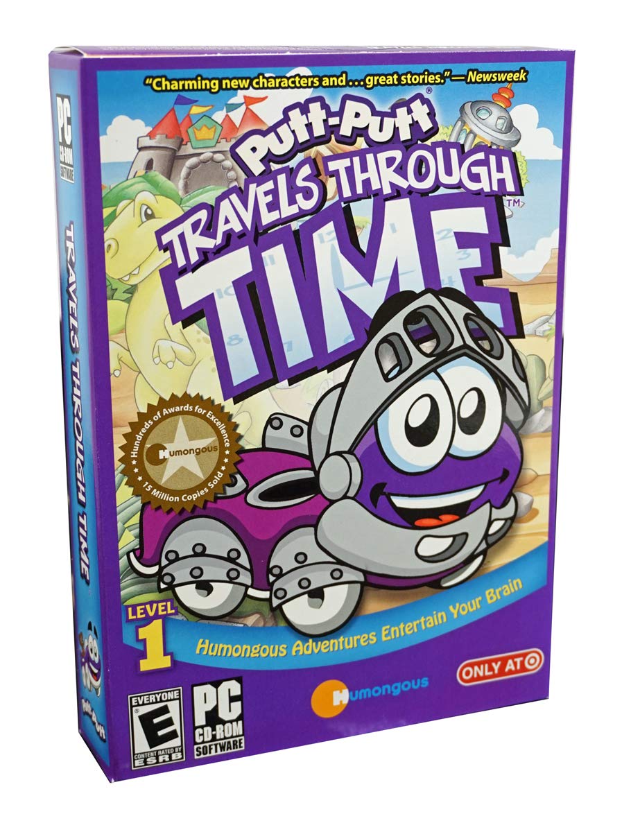 Putt-Putt Travels Through Time PC Game - Humongous Adventures Entertain ...