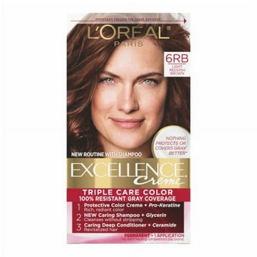 L'Oreal Paris Excellence Creme 8RB Medium Reddish Blonde Permanent ...