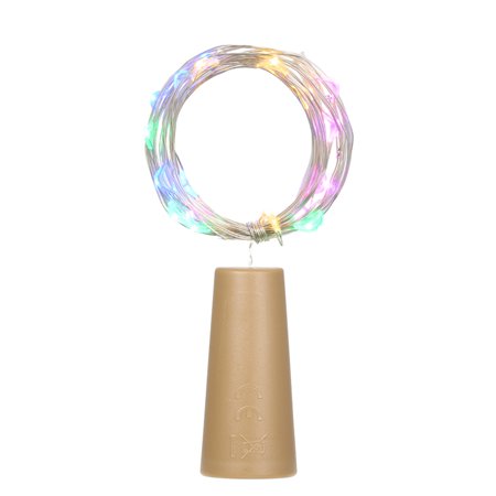 4.5V 1.2W 2M 20 LED Copper Wire Fairy String Light Warm White Twistable ...