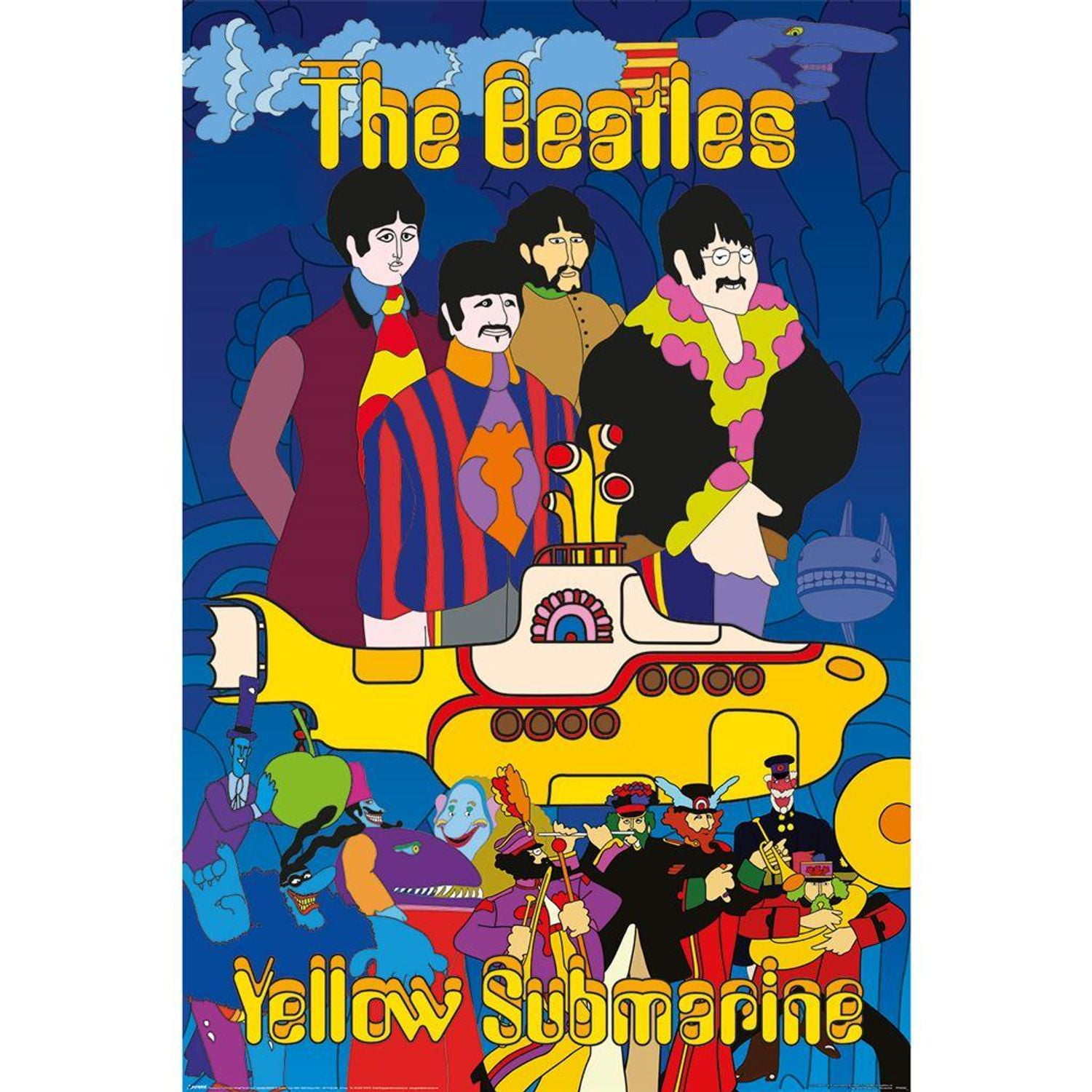Click here for The Beatles Yellow Submarine Maxi Poster 91.5cm X... prices