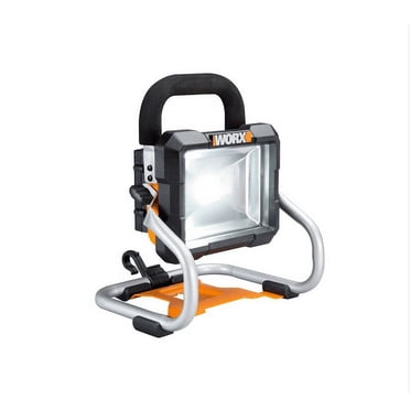 WORX WX026L Work Light, 20 V, Lithium-Ion Battery, LED Lamp, 1500 ...